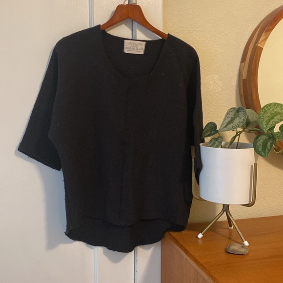 Hackwith Design House | Sweaters | Hackwith Design Black Sweater Xss ...